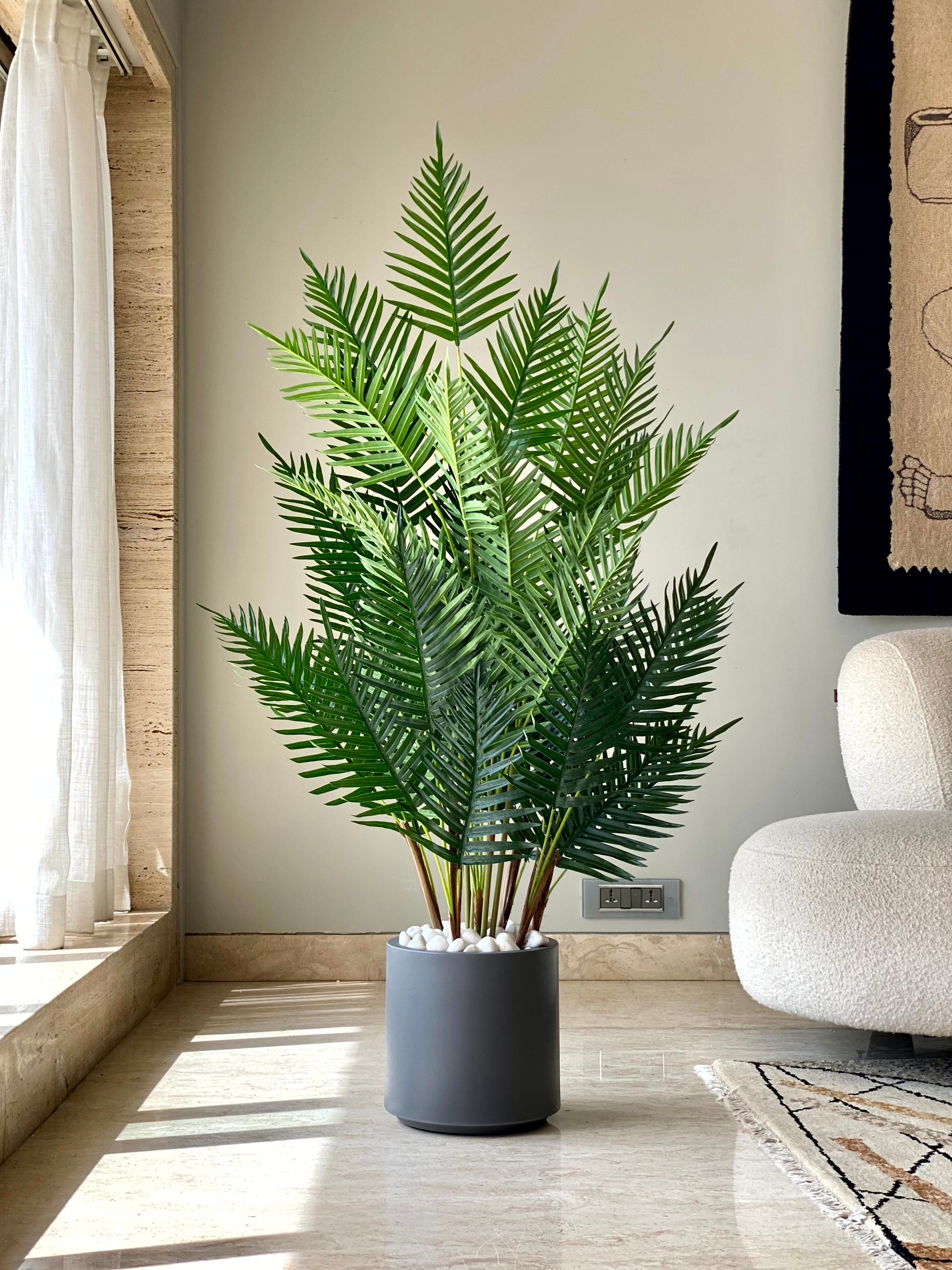 Artificial Majestic Palm Tree 5 Feet Mason Home by Amarsons Lifestyle Decor