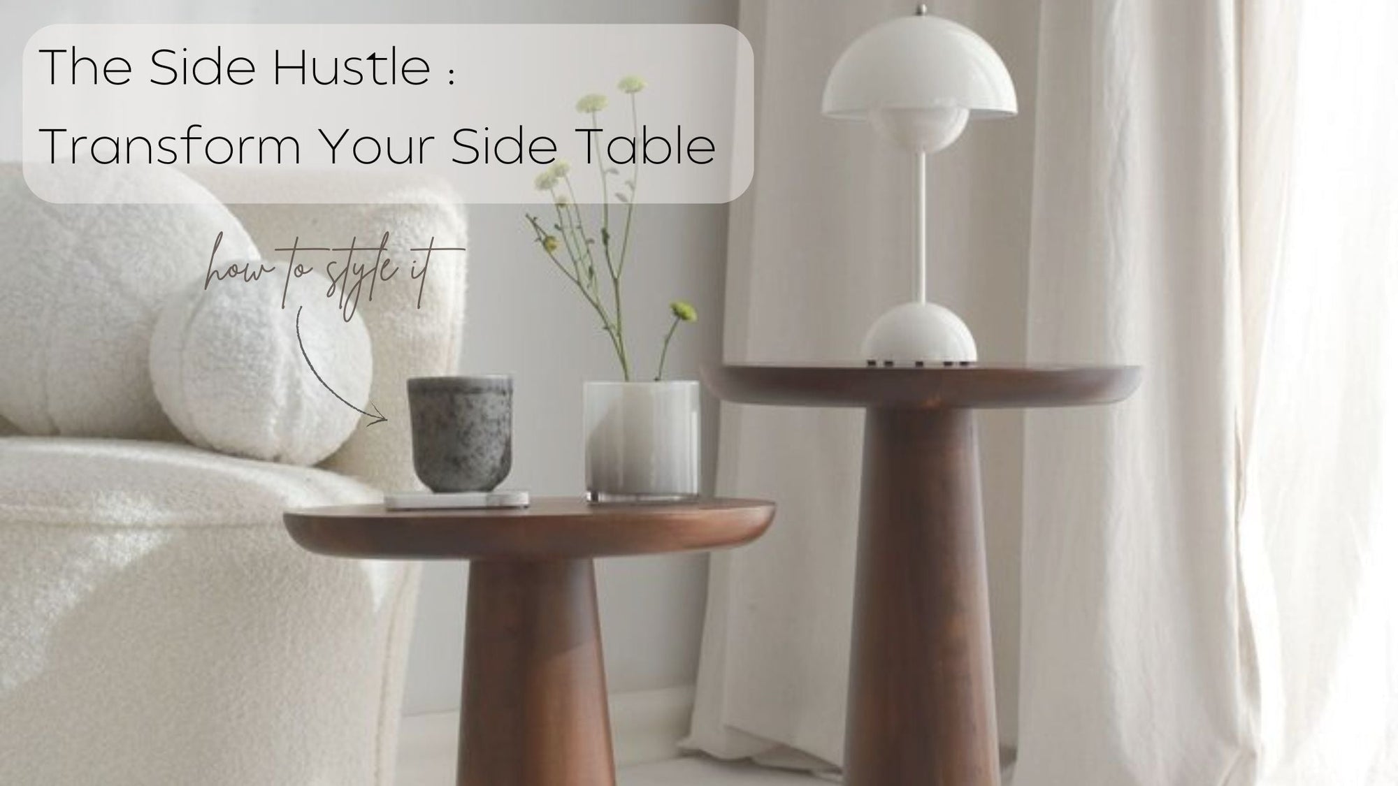 Small Table, Big Impact: Creative Side Table Styling Tips – Mason Home