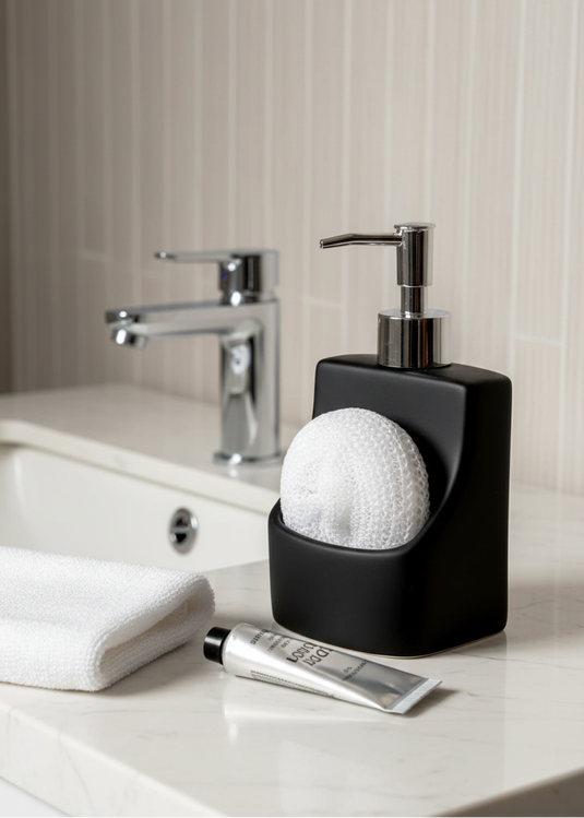 Dual Noir Bathroom Dispenser – Mason Home