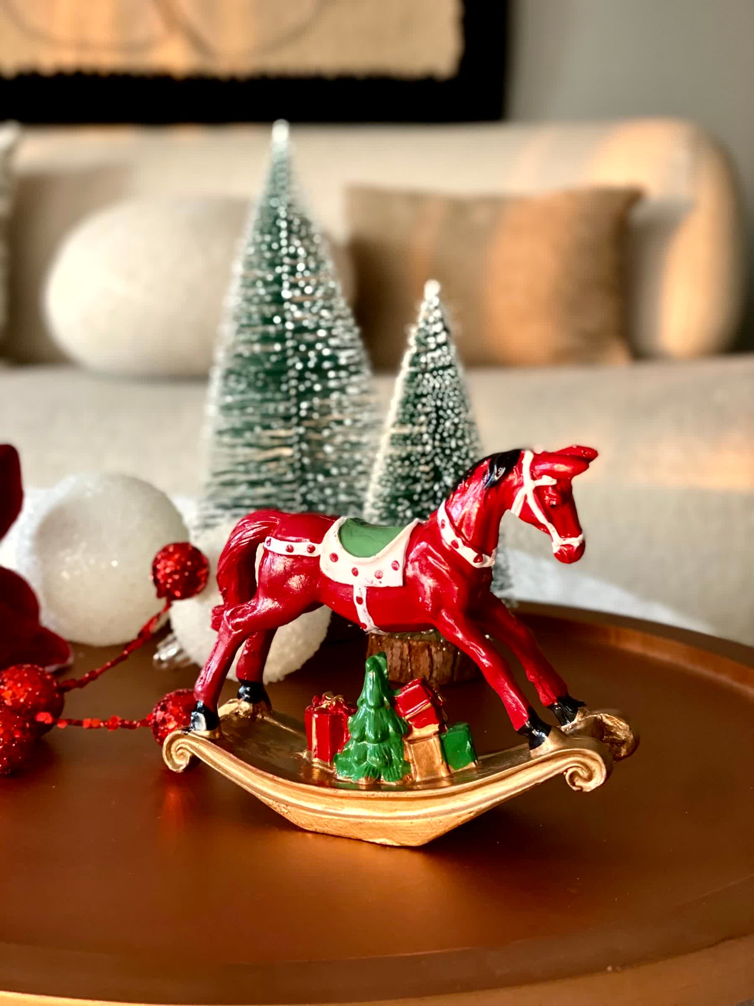 Christmas Scarlet Jingle Pony – Mason Home